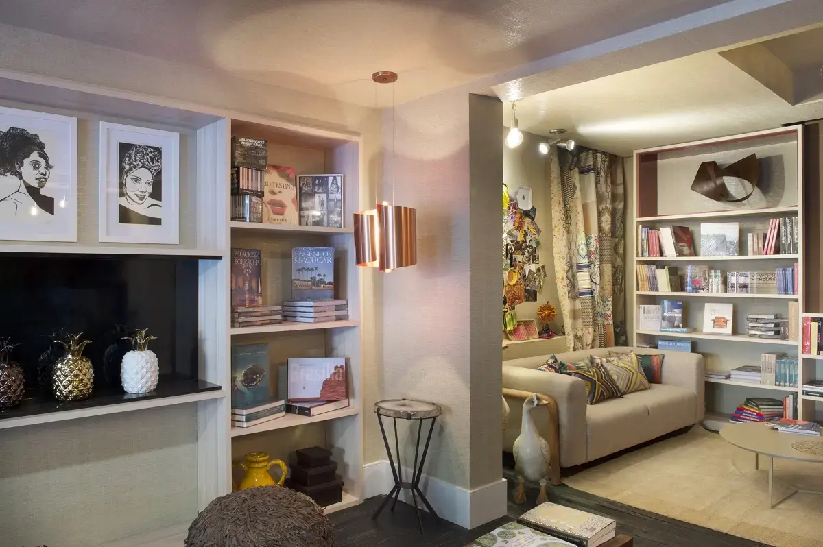 Casa Cor 2015 - Livraria assinada por Julio César Dantes - Viva decora