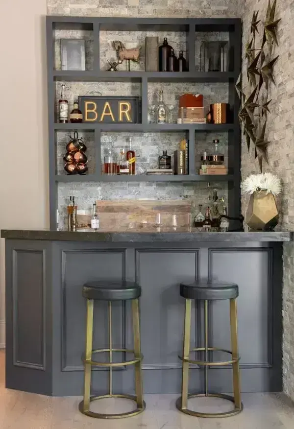 Home Bar: Saiba Como Montar +62 Modelos Para Ter Em Casa - Viva decora