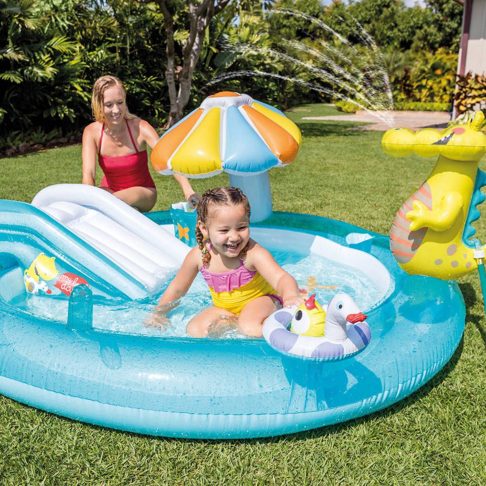 Piscina Infantil com Escorregador: Garanta a Diversão das Crianças ...