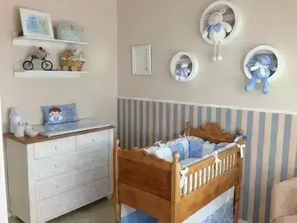 Quarto de Bebê Masculino: +76 Opções de Decoração - Viva decora