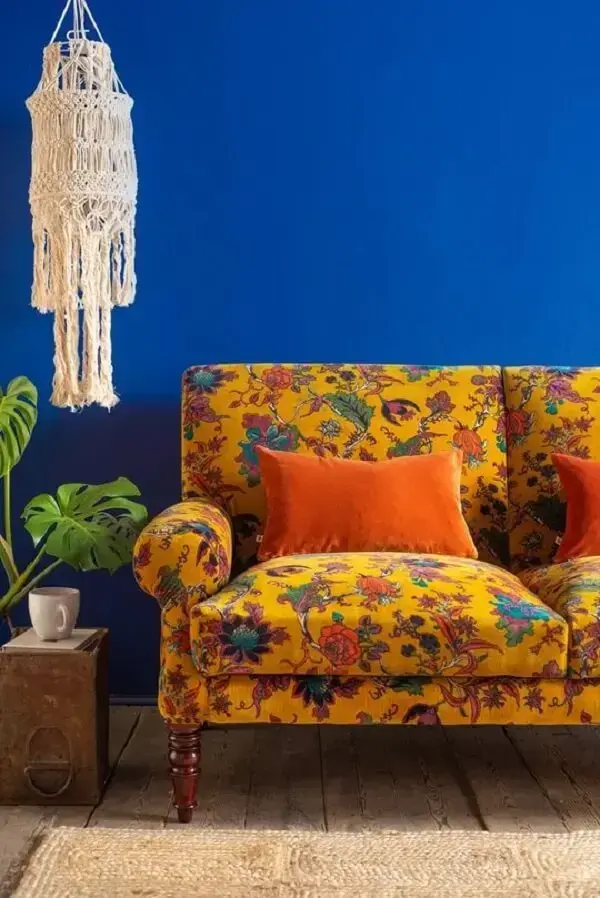 Sofá Estampado: +51 Modelos Para Fugir da Decoração Convencional - Viva ...