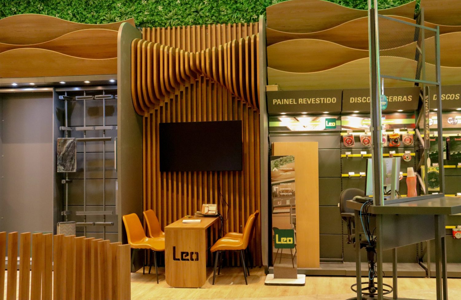 Estrutura em madeira engenheirada de alta performance